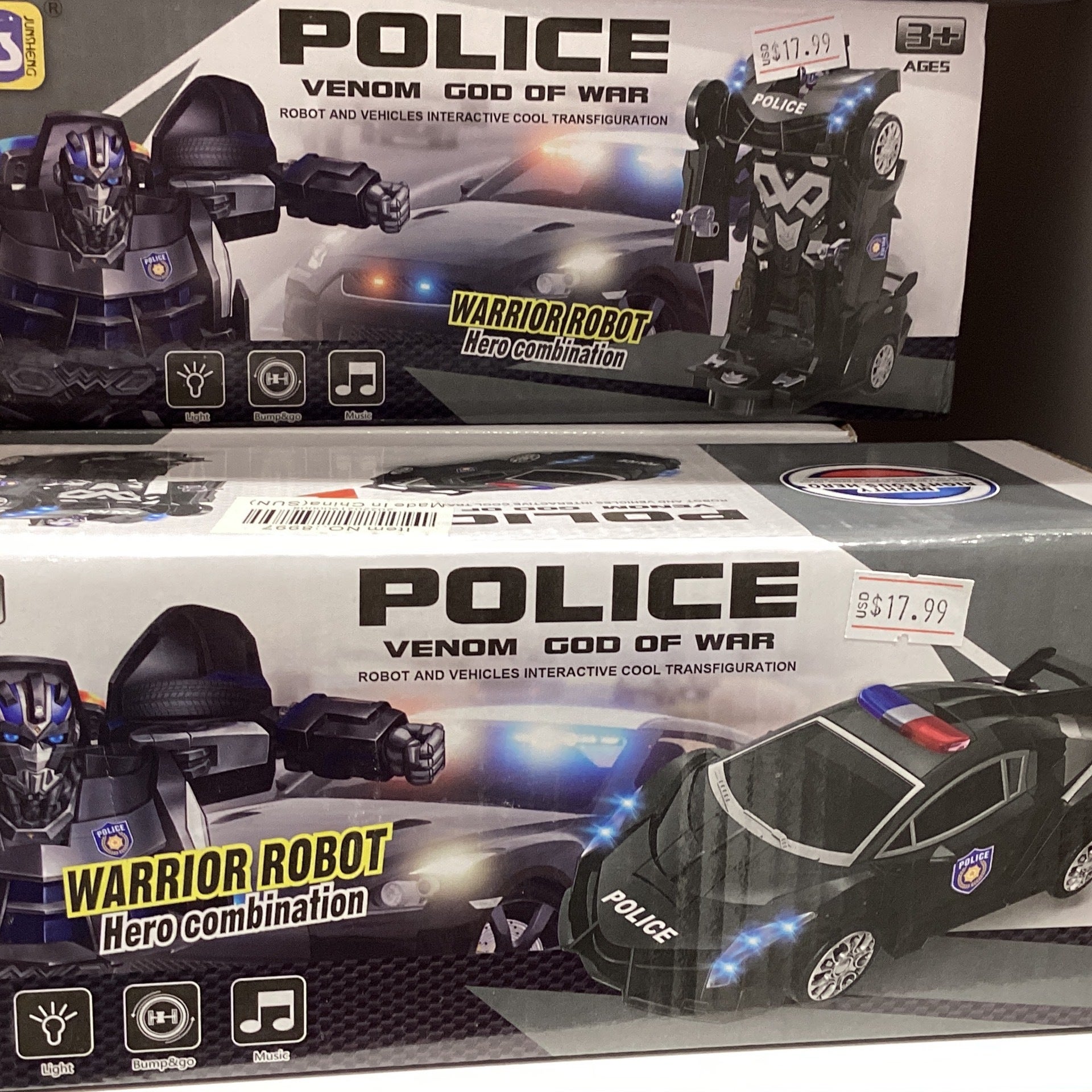 Police venom god of war car | Toy Alley